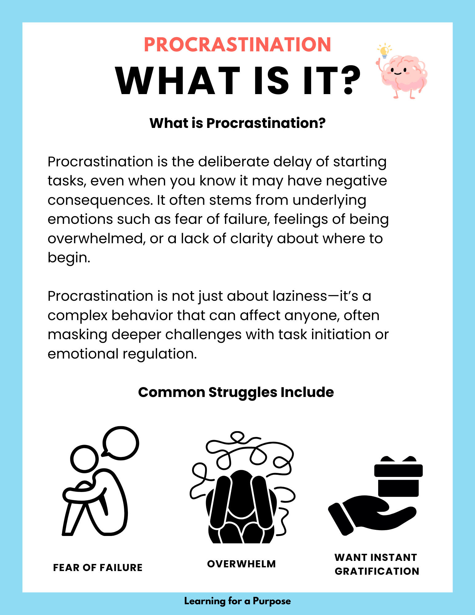 Task Initiation Workbook to Support Daily Life Skills – Learning For a ...