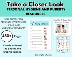 Personal Hygiene and Puberty Bundle for Teens and Young Adults ...