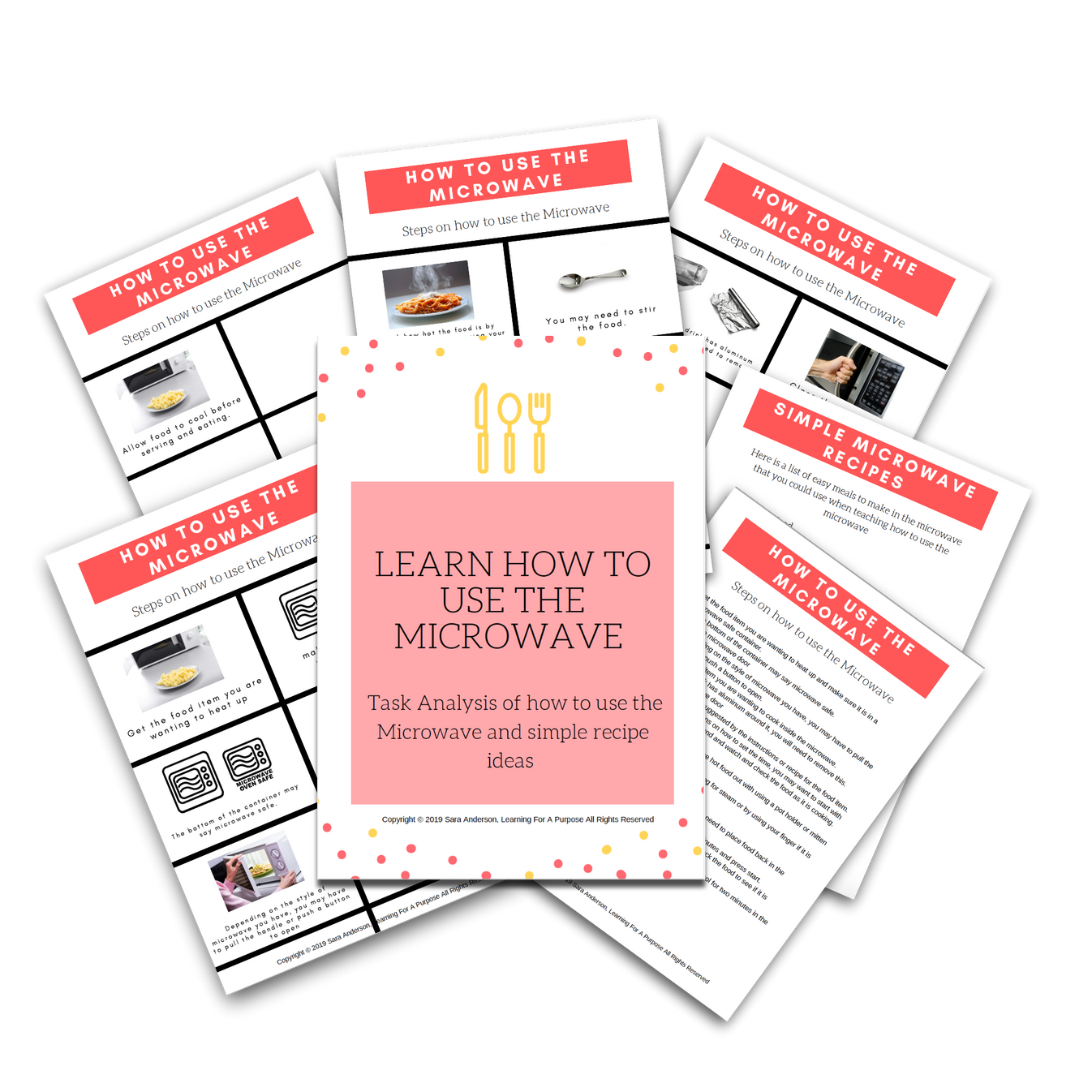 Functional Life Skills Printable Bundle Toolkit for Teens and Young Ad ...
