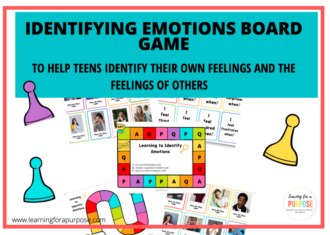 Emotions and Feelings Activity Bundle for Teens and Young Adults ...