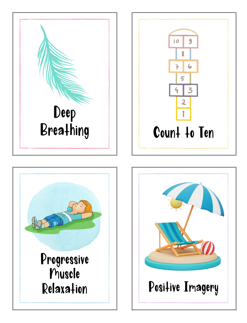 Calm Down Visuals For Kids Bundle – Learning For a Purpose